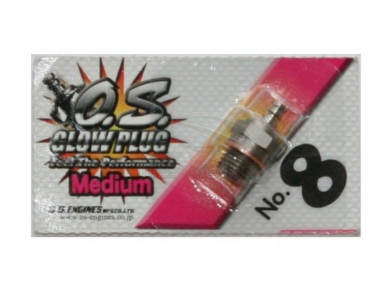 Bougie moteur thermique OS N°8 medium - RC Riders
